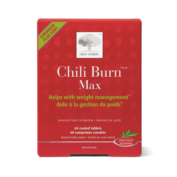 New Nordic Chili Burn Max - 60 tablets, Proven fat burner - Walmart.ca