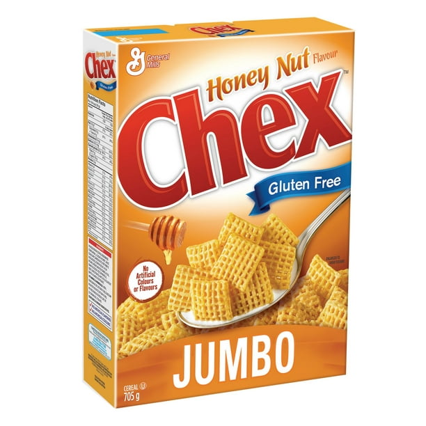 Chex Sans Gluten Saveur de miel et de noix Céréales, JUMBO - Walmart.ca