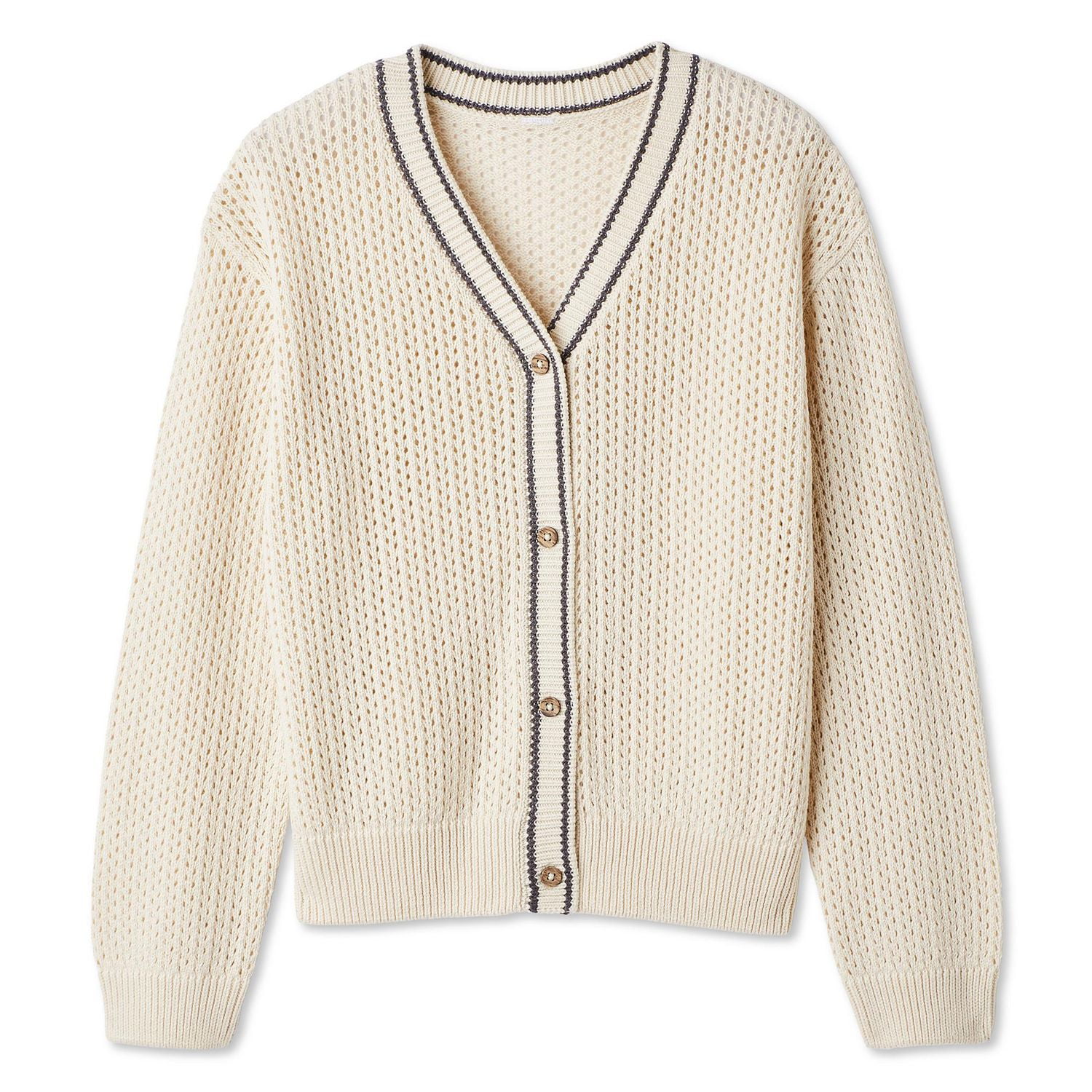 Click here for George Girls Pointelle Knit Cardigan Xl prices