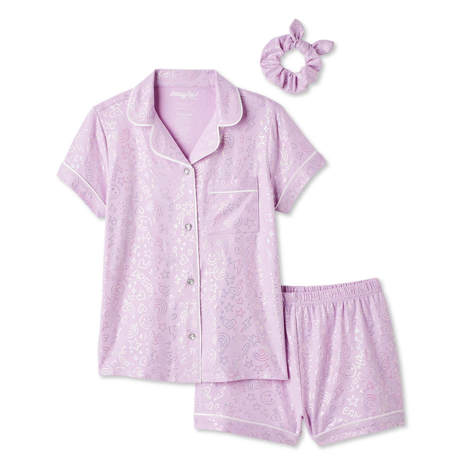 Click here for Bmagical Girls Three Piece Pajama Set M prices