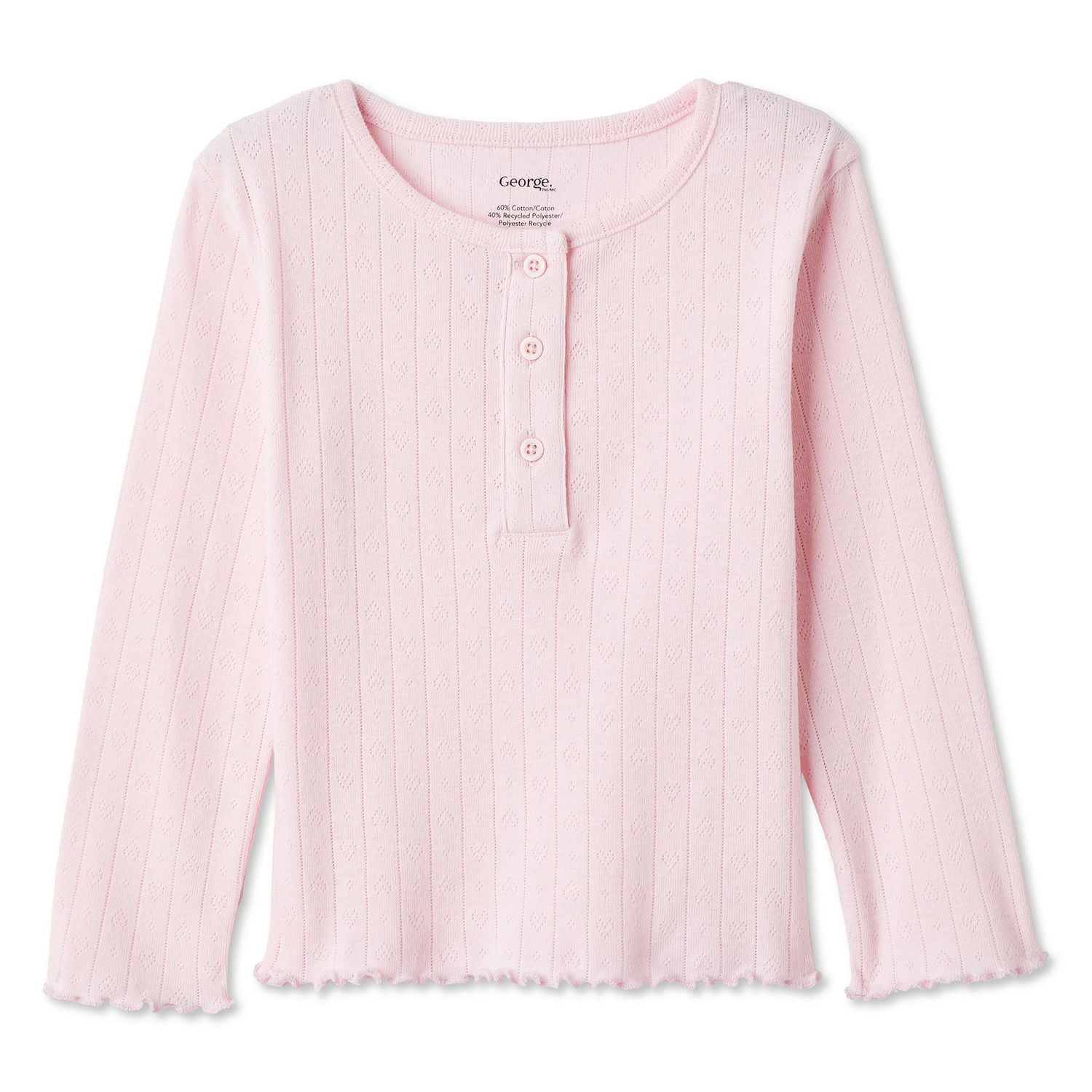 Click here for George Toddler Girls Henley Top 4t prices