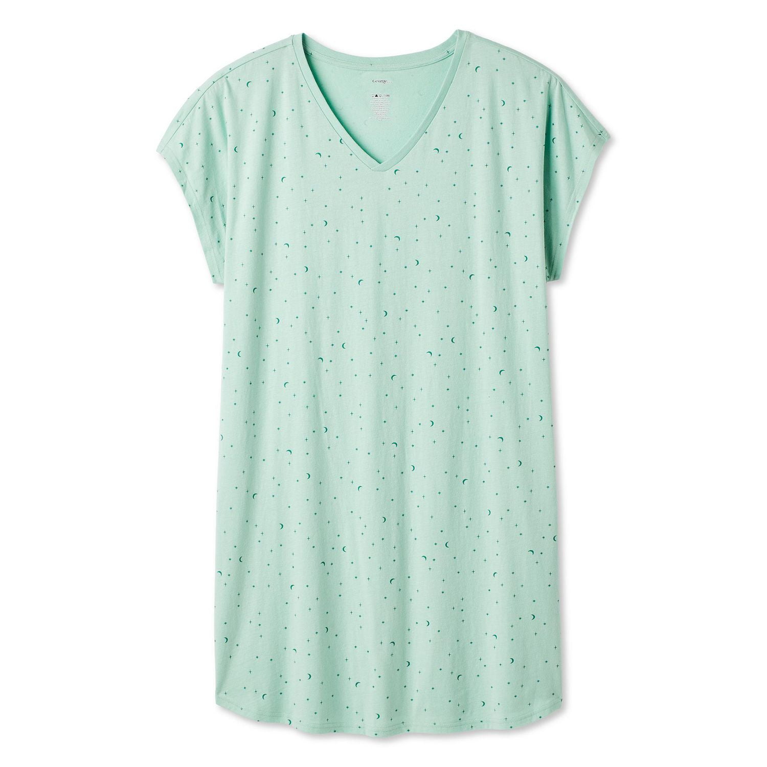 Click here for George Womens Plus V-Neck Nightshirt 3x prices