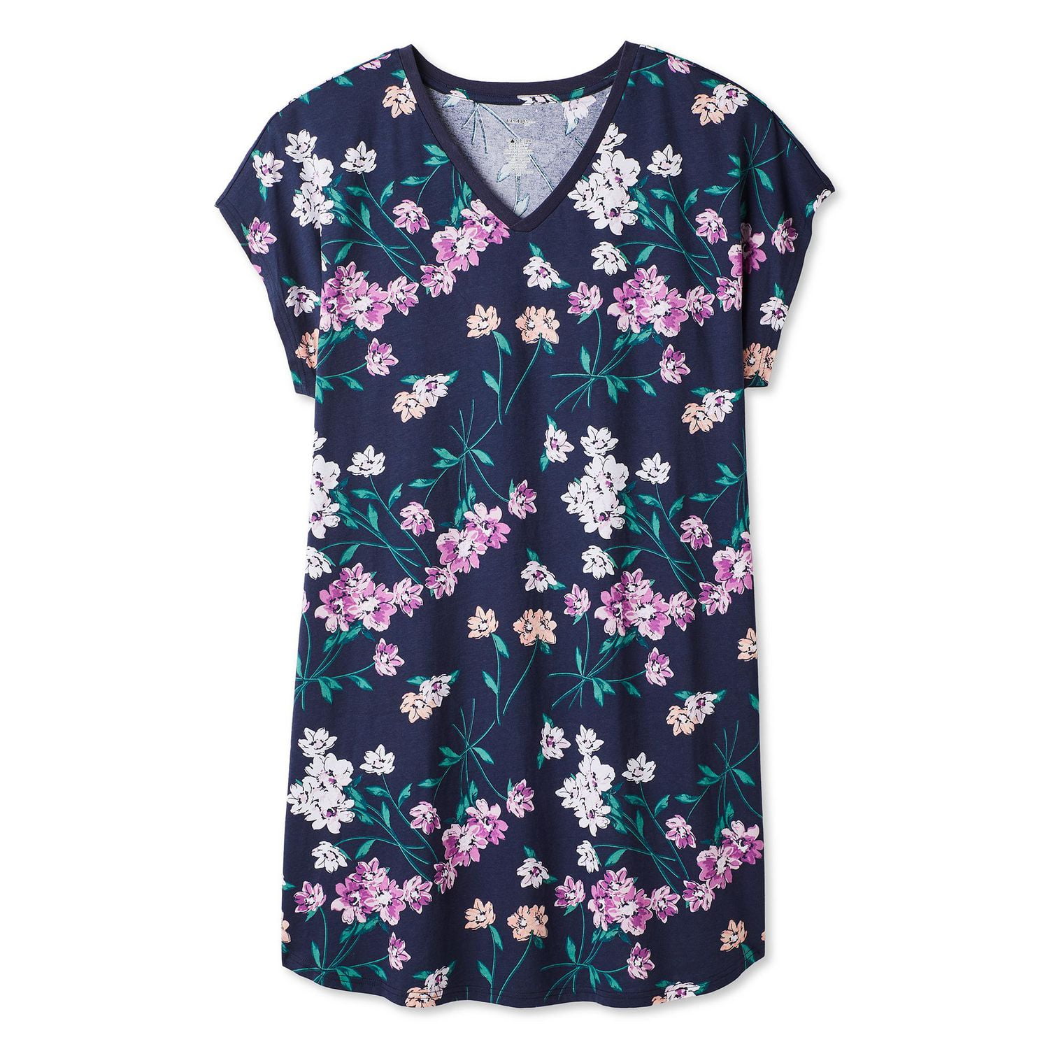 Click here for George Womens Plus V-Neck Nightshirt 1x prices