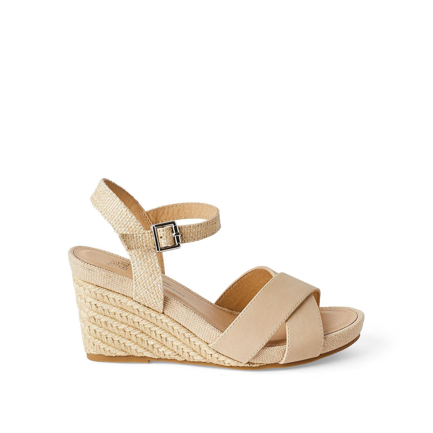Click here for Time And Tru Womens Wedge Sandals 6 prices