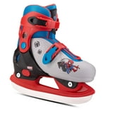 Marvel Spider-Man Hardshell Adjustable Ice Skates, small (Y12-2), grey ...