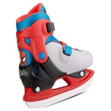 Marvel Spider-Man Hardshell Adjustable Ice Skates, small (Y12-2), grey ...