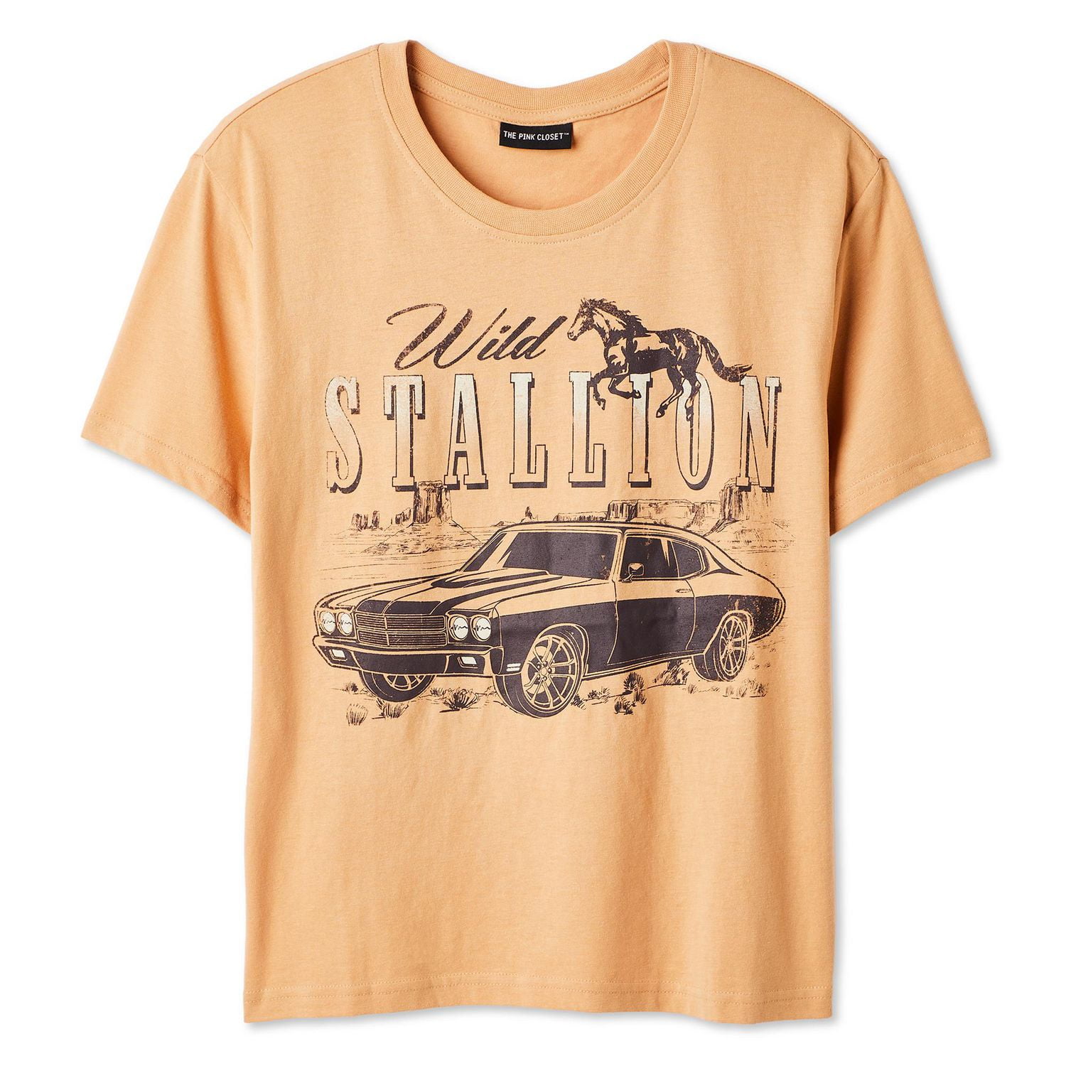 Click here for The Pink Closet Womens Wild Stallion T-Shirt M prices