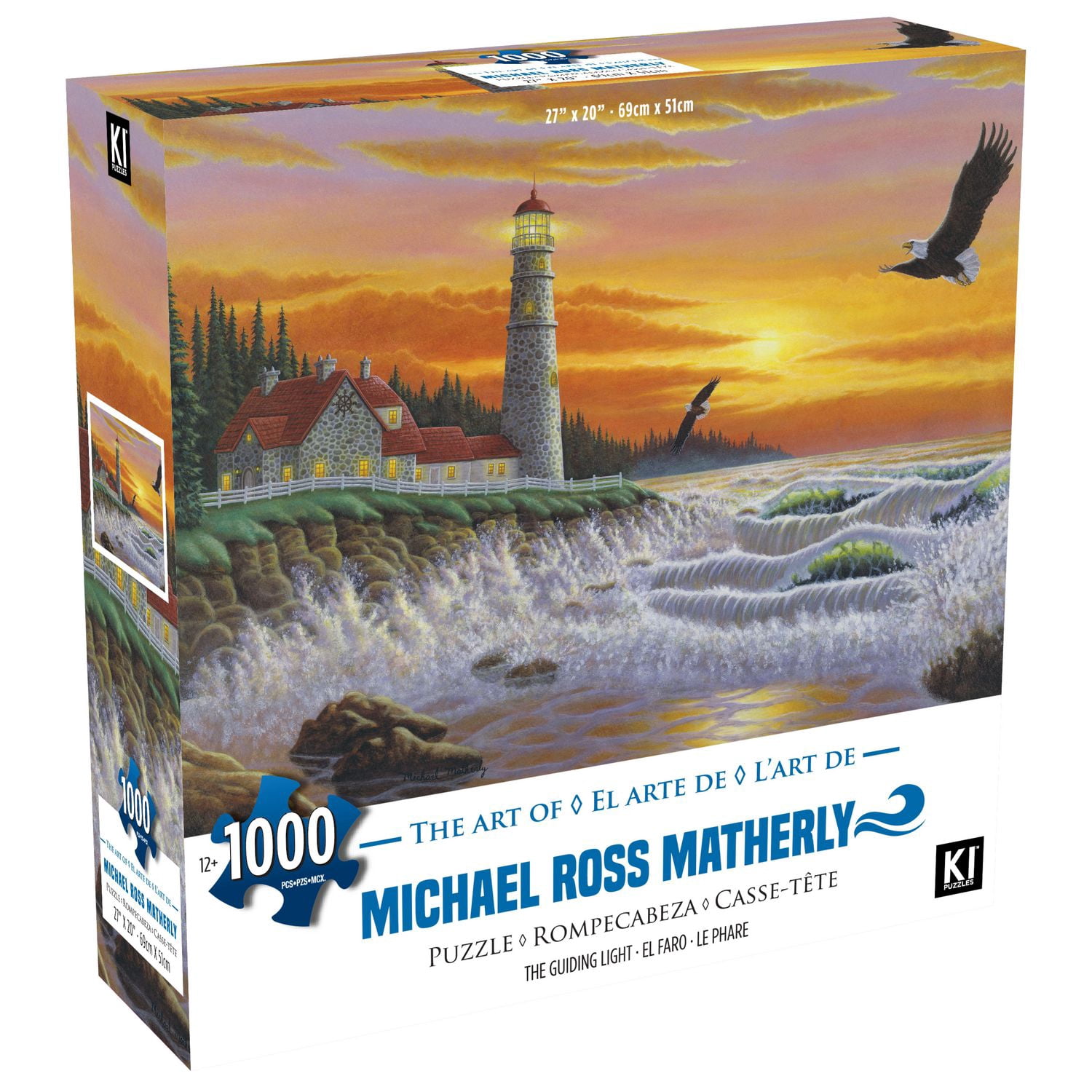 Michael Ross Matherly 1000 Piece Puzzle “Guiding Light” | Walmart Canada