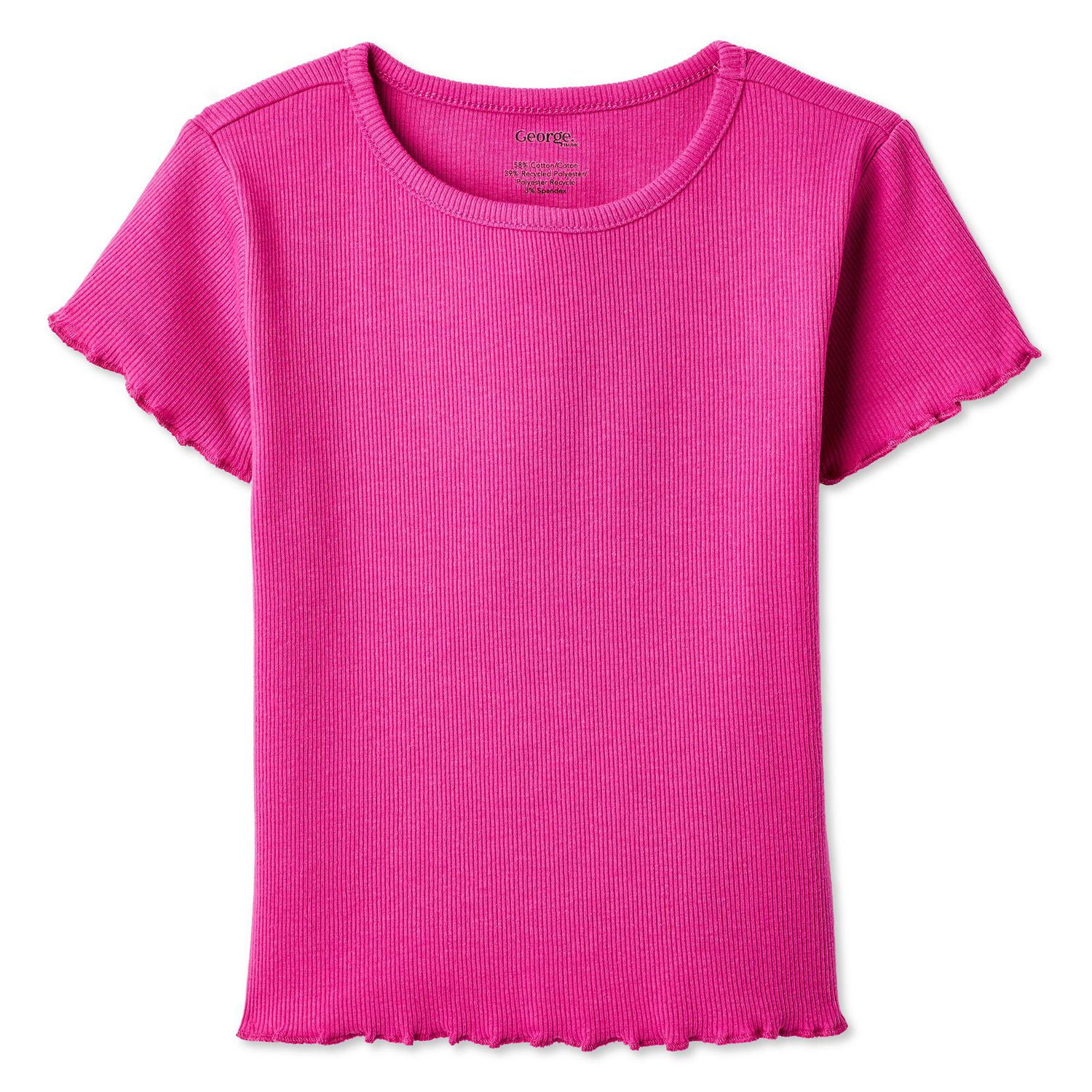 Click here for George Toddler Girls Rib T-Shirt 3t prices