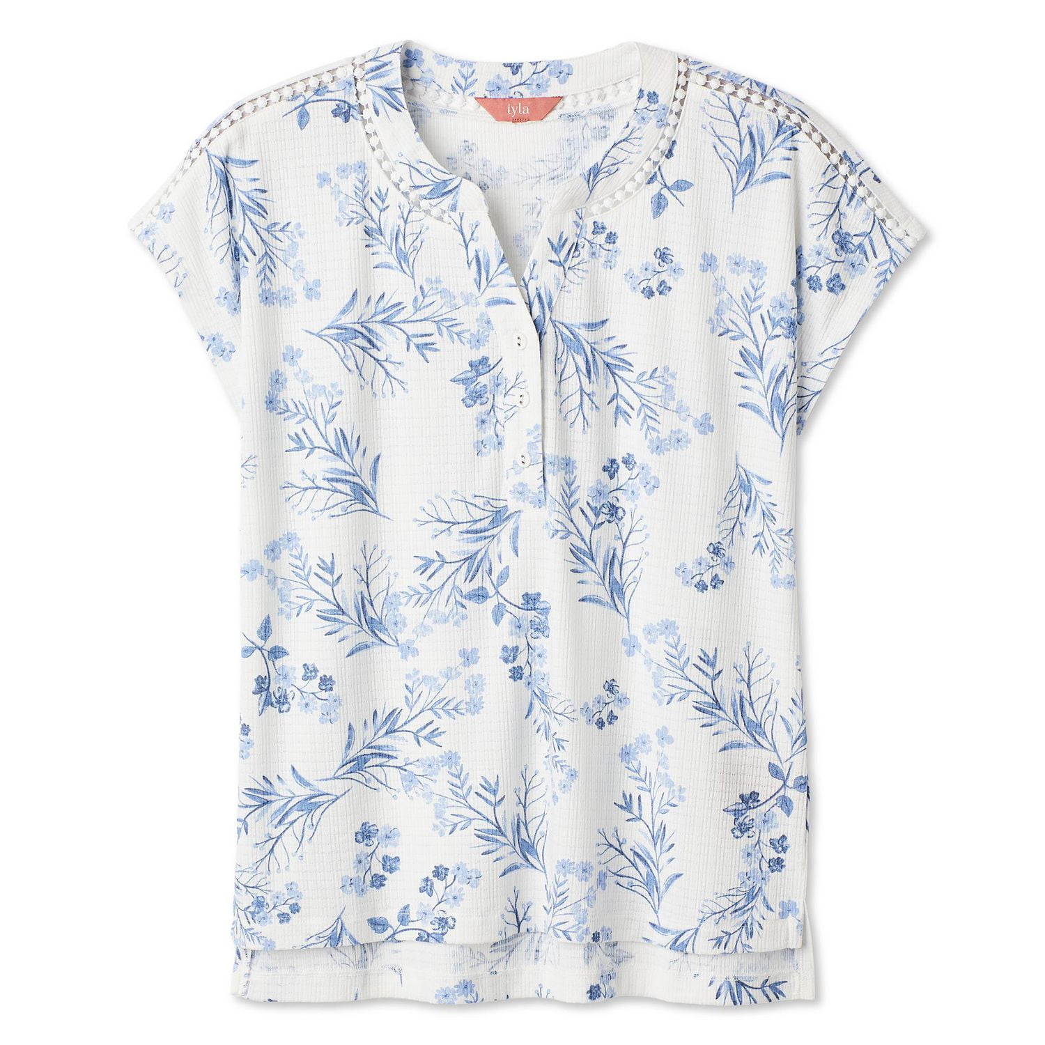 Click here for Iyla Womens Dolman-Sleeve Top S prices