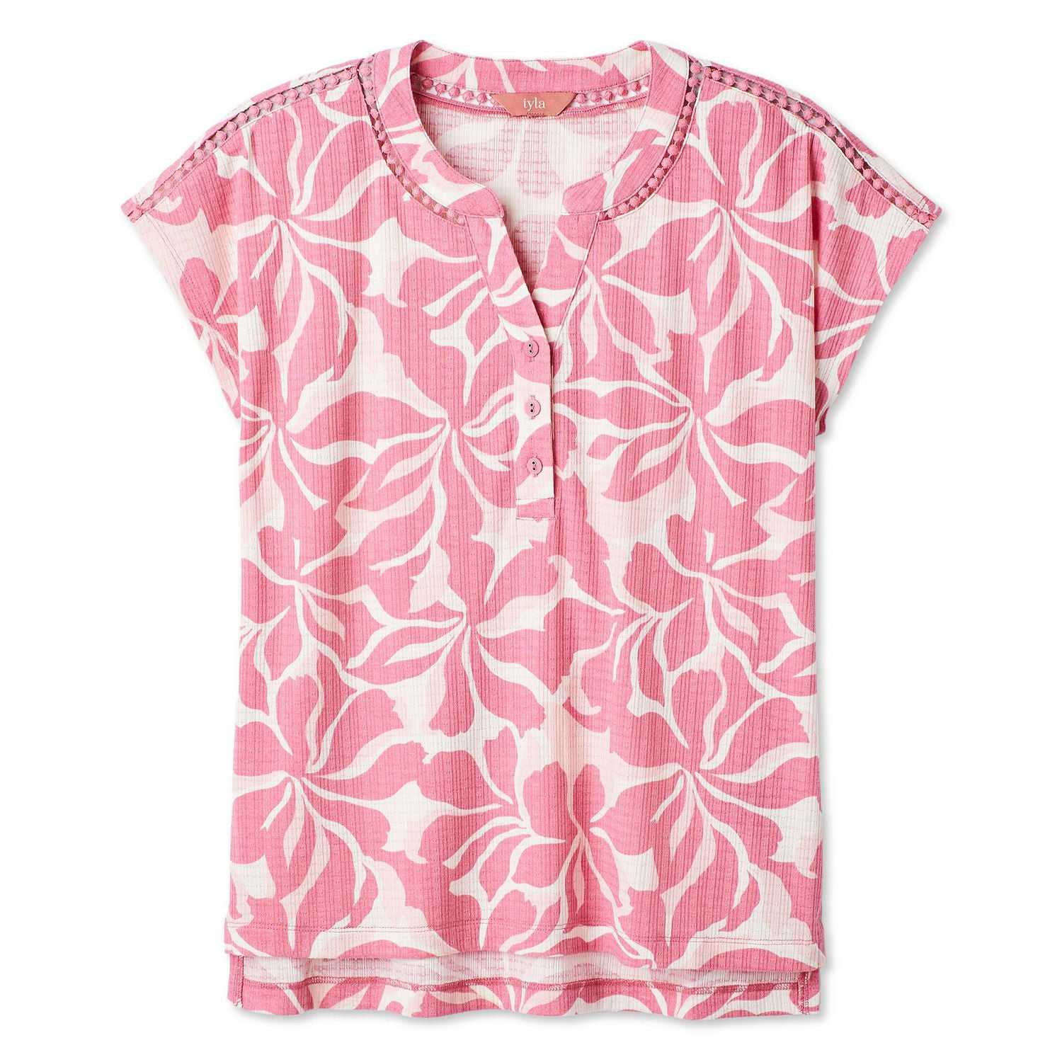 Click here for Iyla Womens Dolman-Sleeve Top L prices