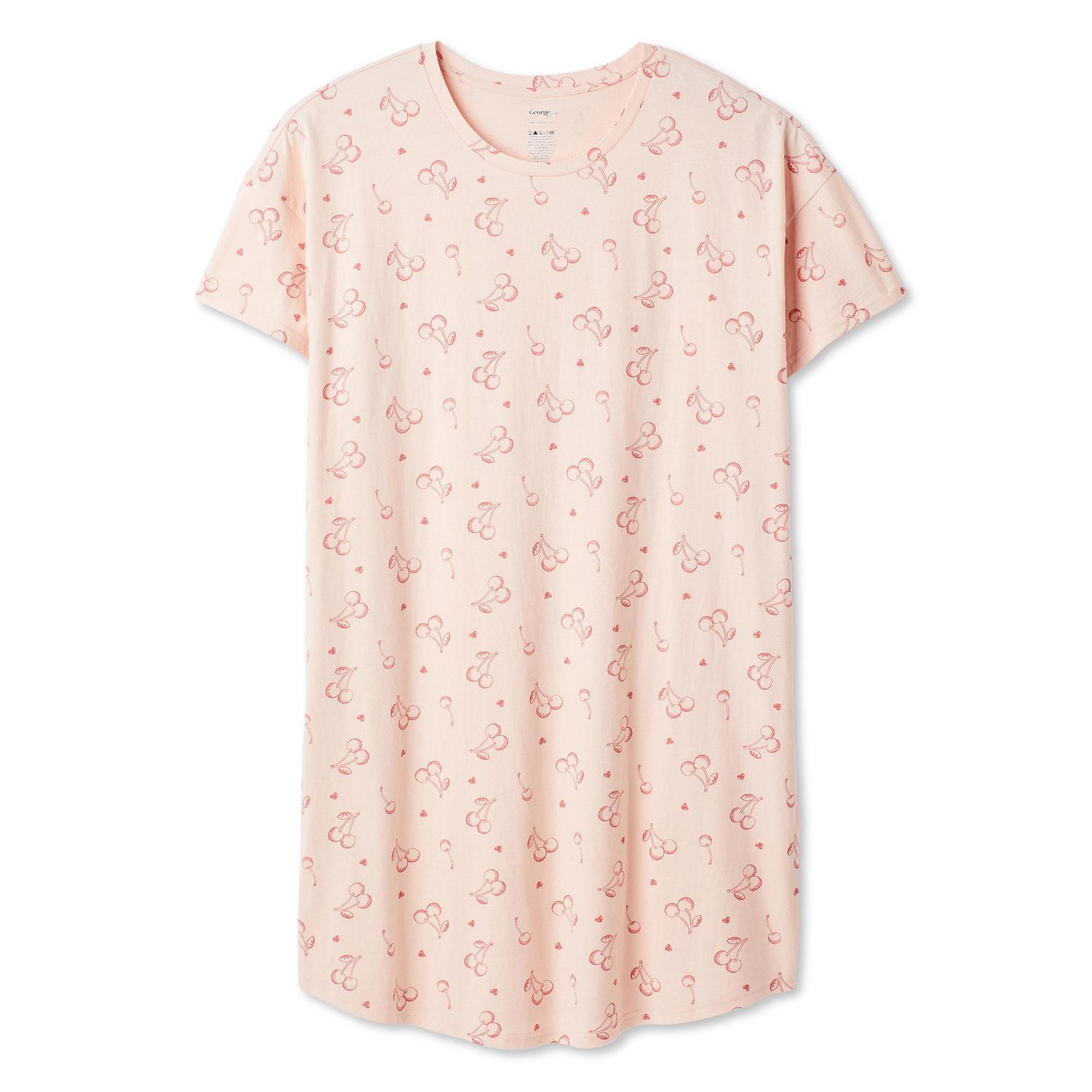 Click here for George Womens Plus Crew-Neck Nightshirt 3x prices