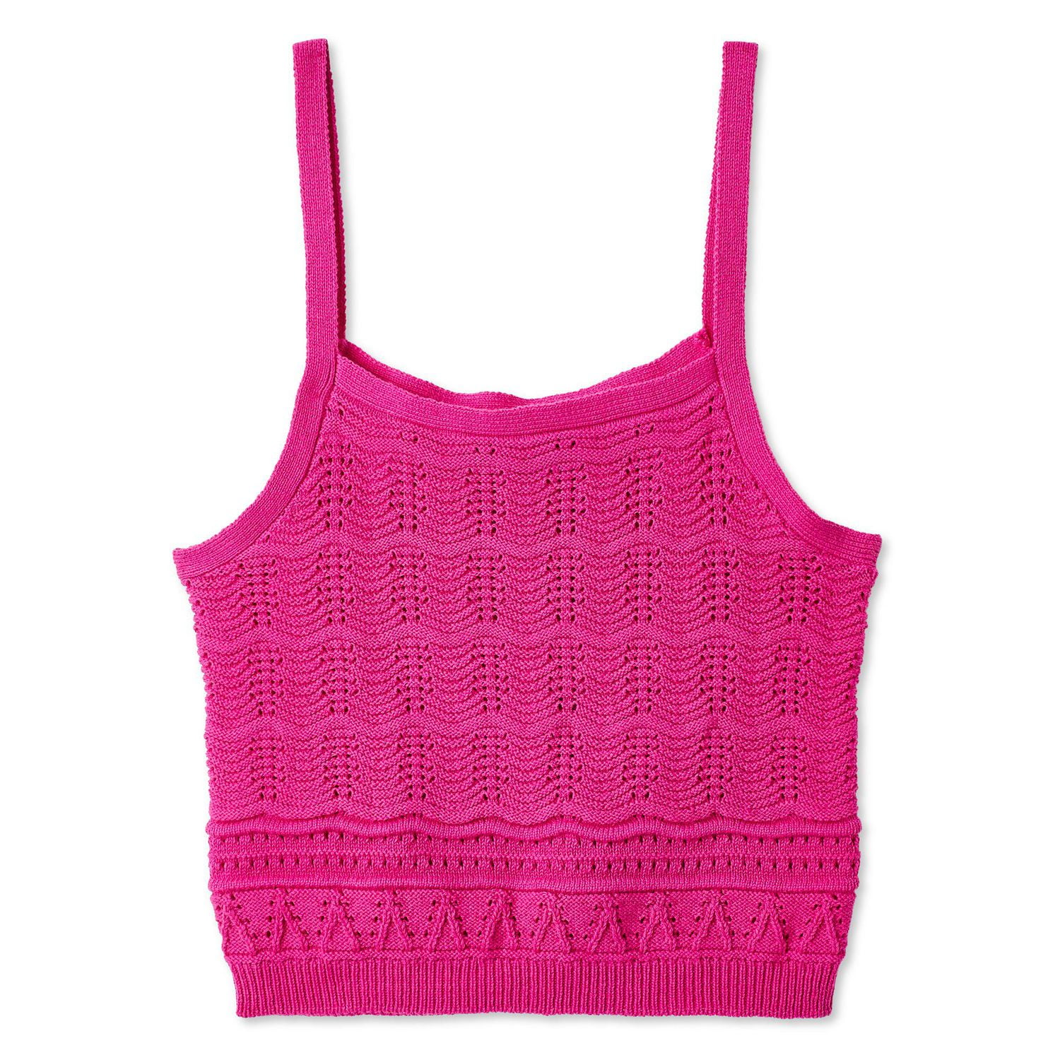 Click here for No Boundaries Womens Crochet Tank Top L prices
