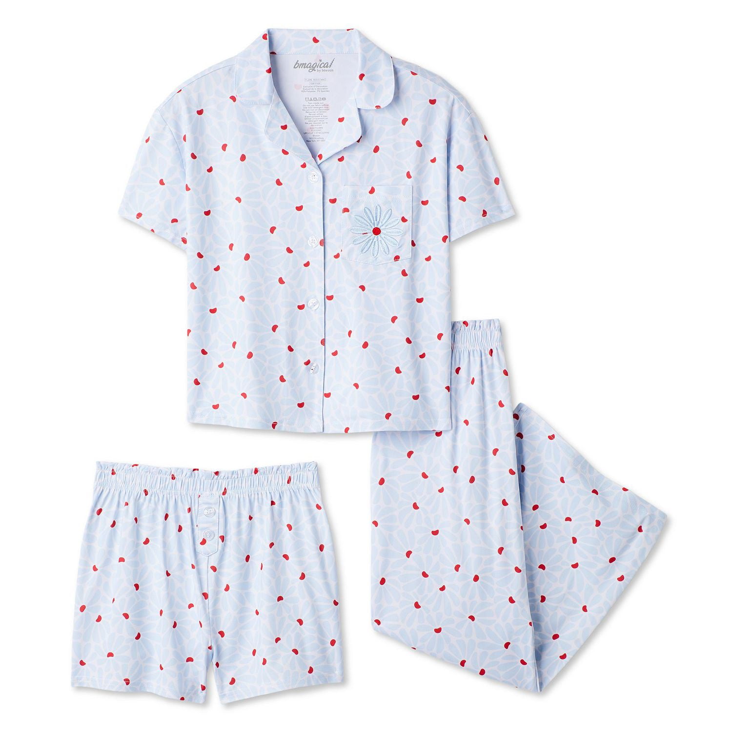 Click here for Bmagical Girls Three Piece Pajama Set S prices