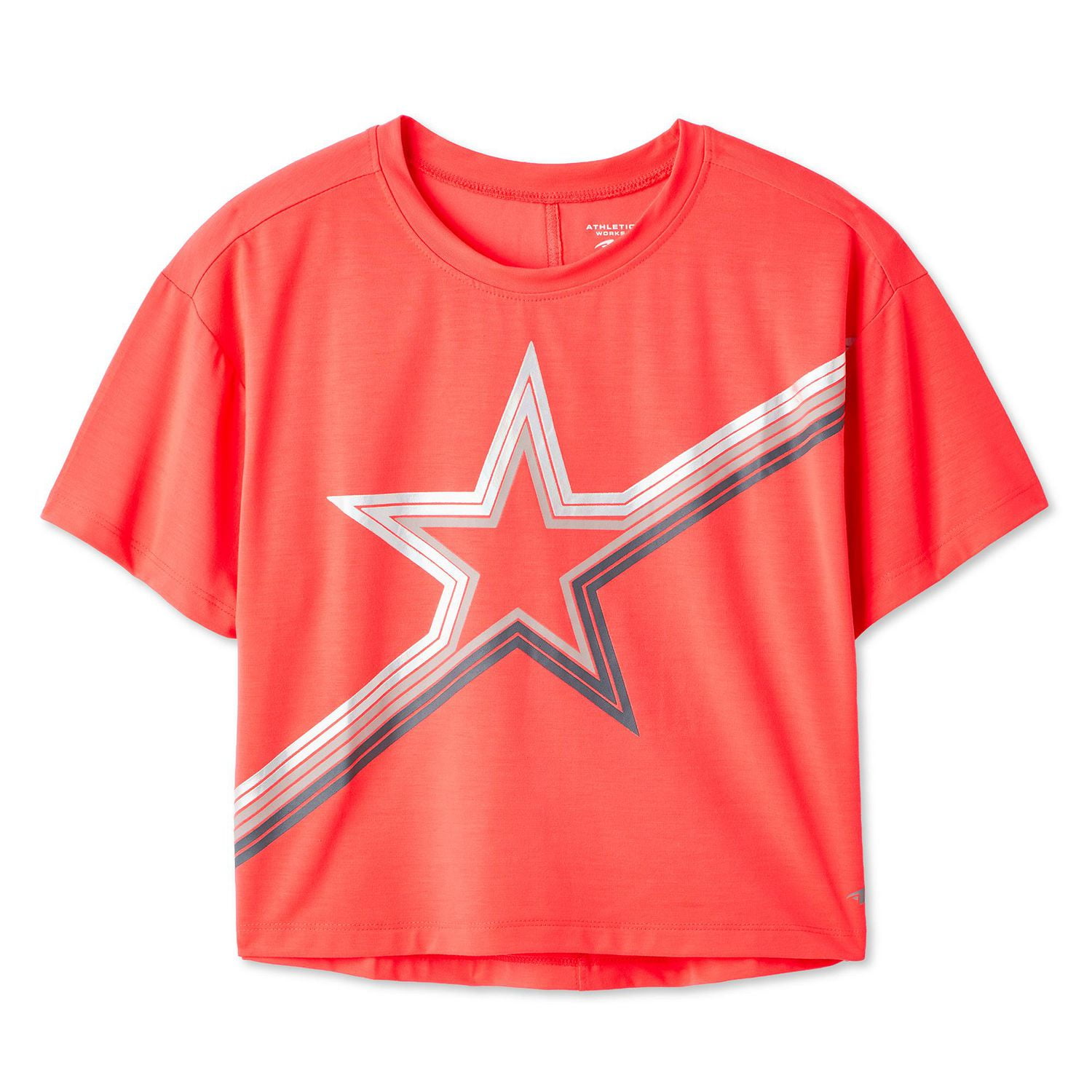 Click here for Athletic Works Girls Boxy T-Shirt S prices