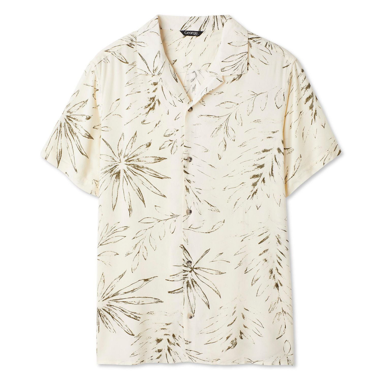 Click here for George Mens Printed Resort Shirt M prices