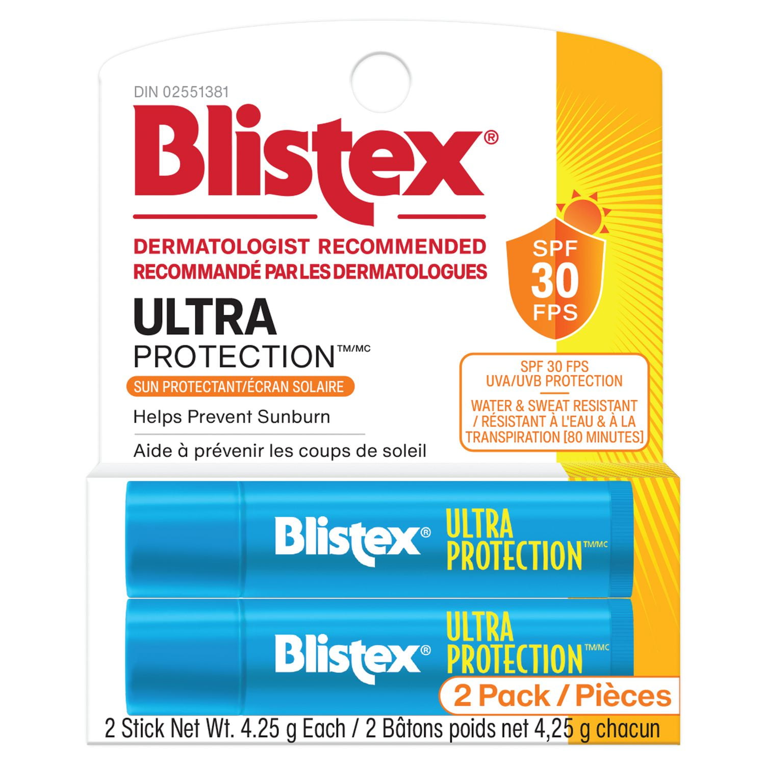 Click here for Blistex Ultra Protection Lip Balm Sunscreen / Lip... prices