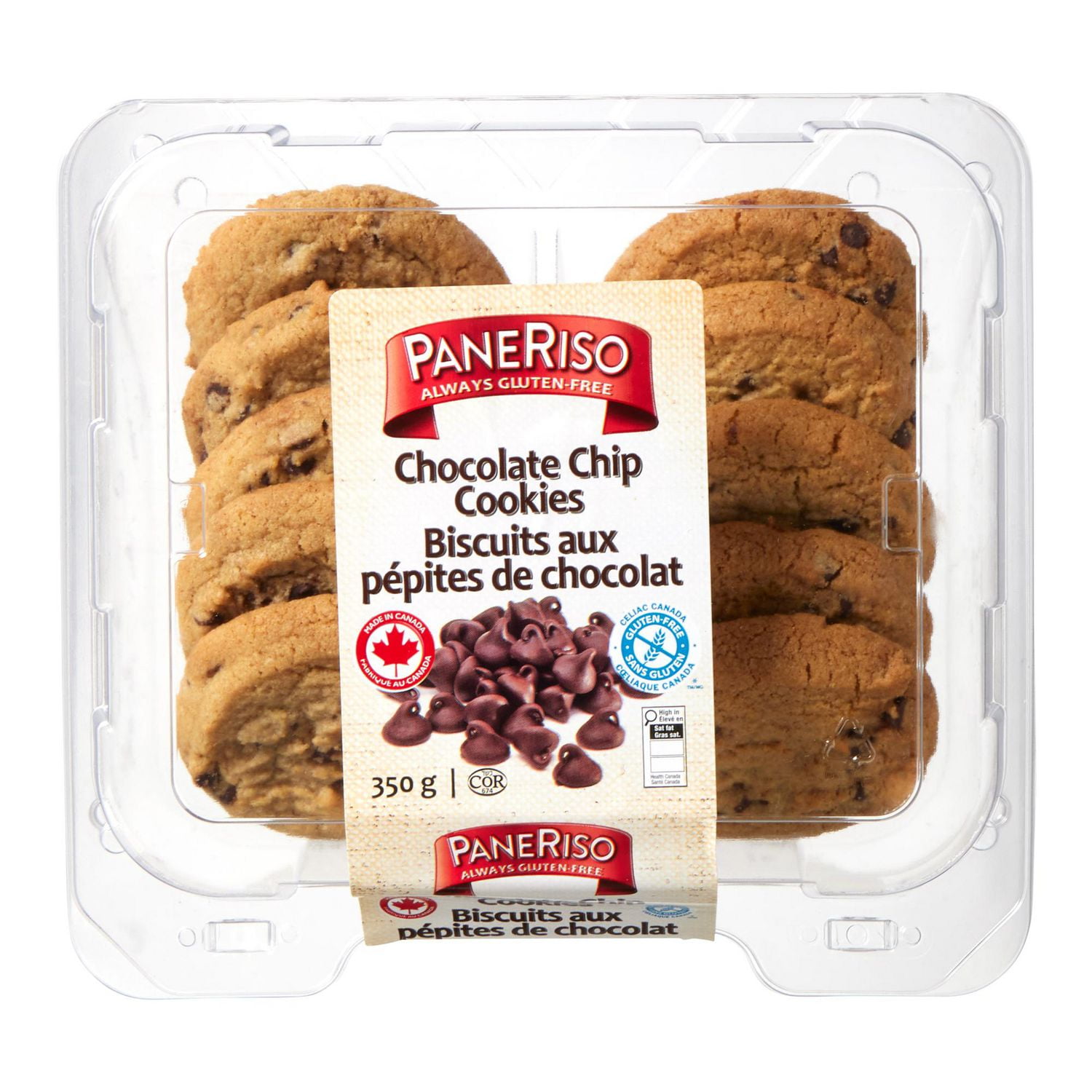 Click here for Paneriso Always Gluten-Free Chocolate Chip Cookies prices