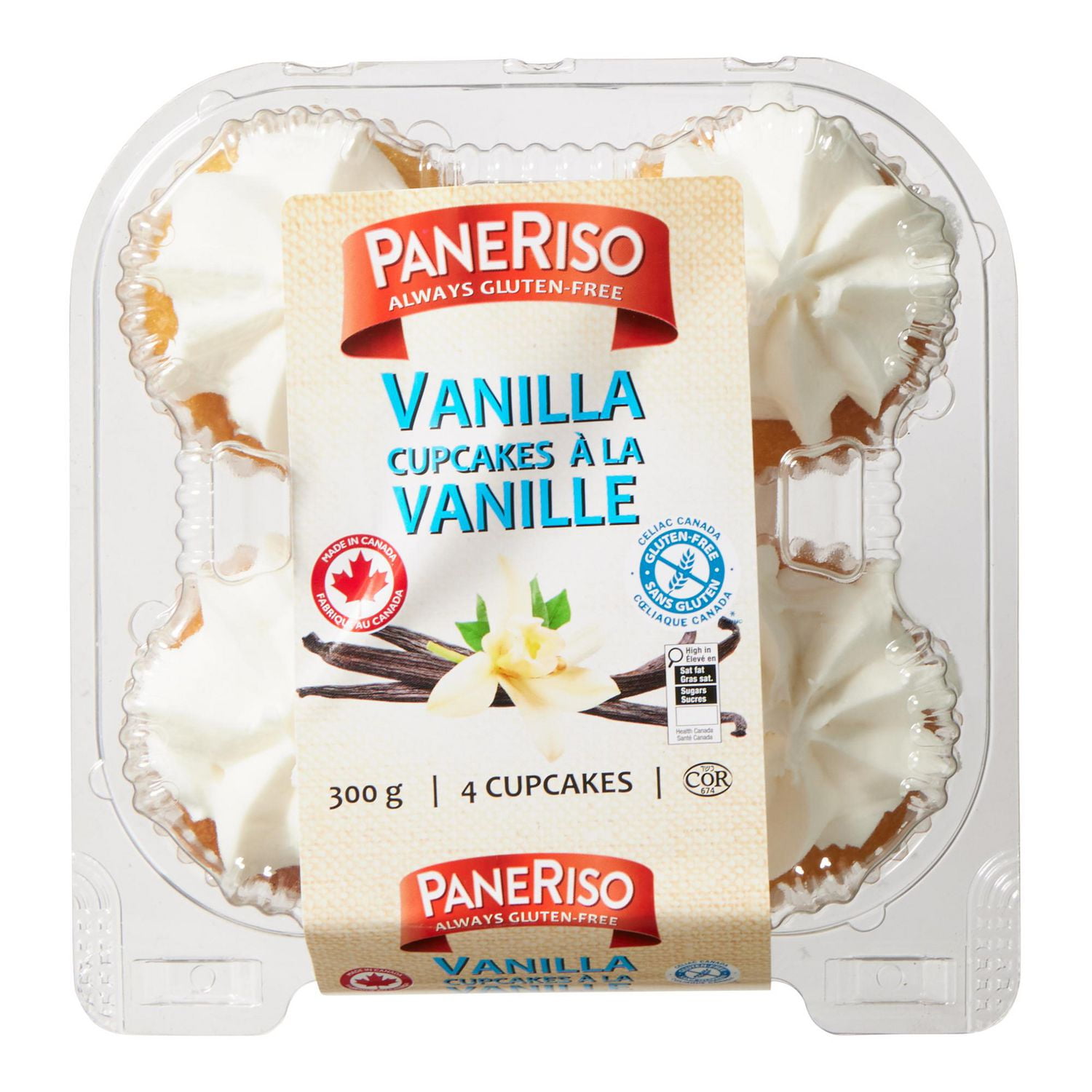 Click here for Paneriso Always Gluten-Free Vanilla Cupcakes prices