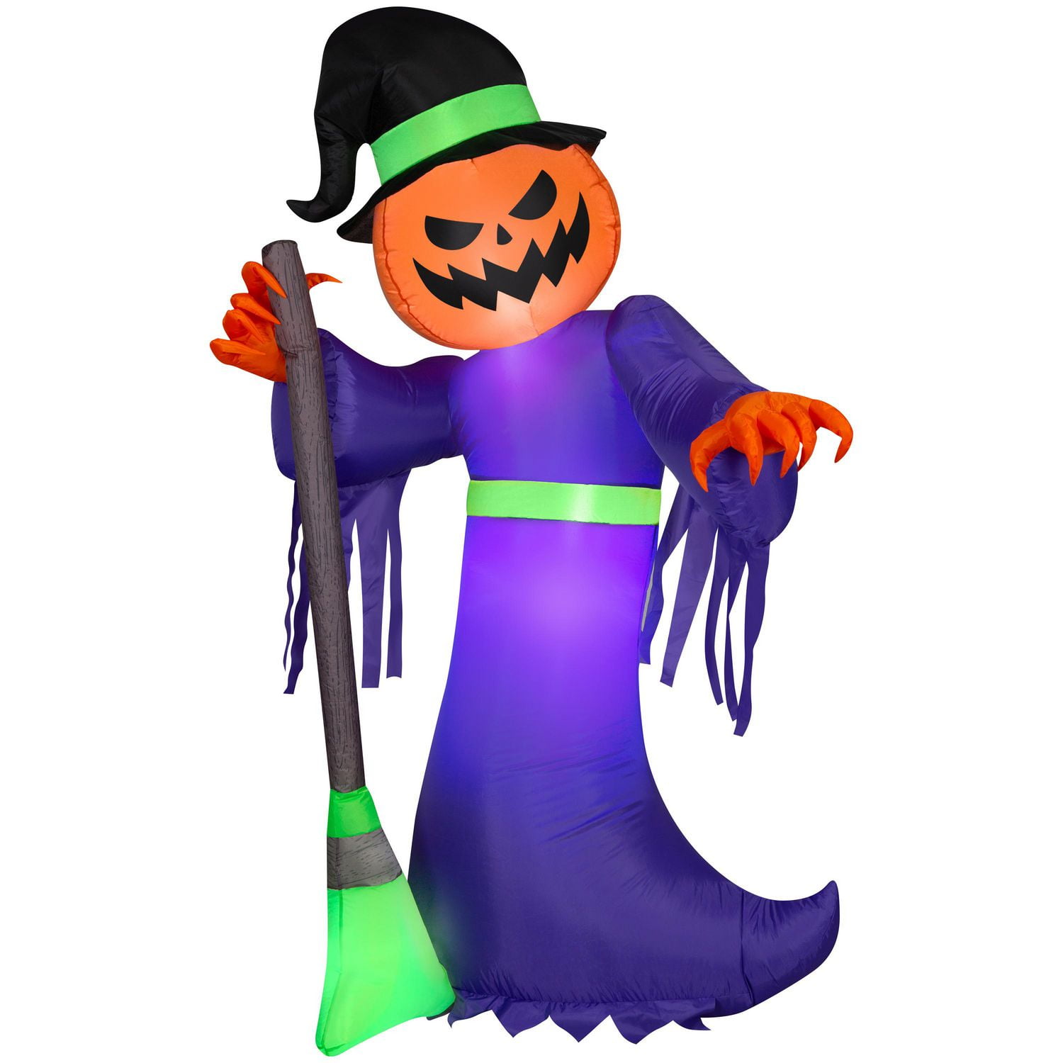Airblown Pumpkin Head Witch - Walmart.ca