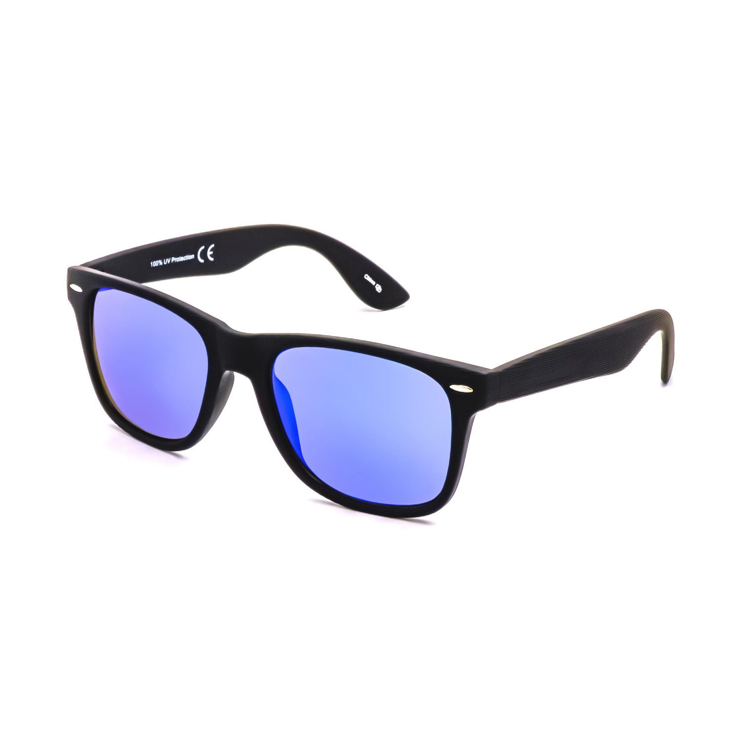 Click here for George Mens Black And Blue Square Sunglasses One S... prices