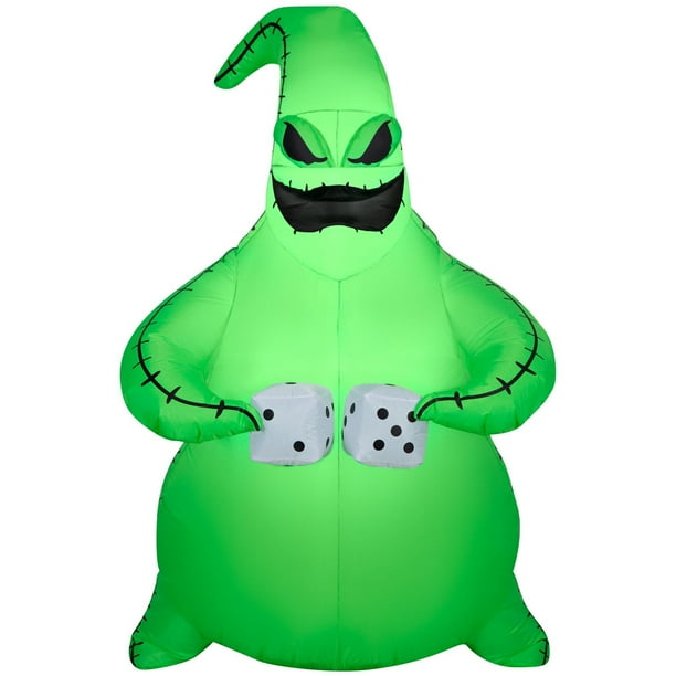 Airblown Oogie Boogie w/Pair of Dice Disney, Oogie Boogie w/Pair of ...