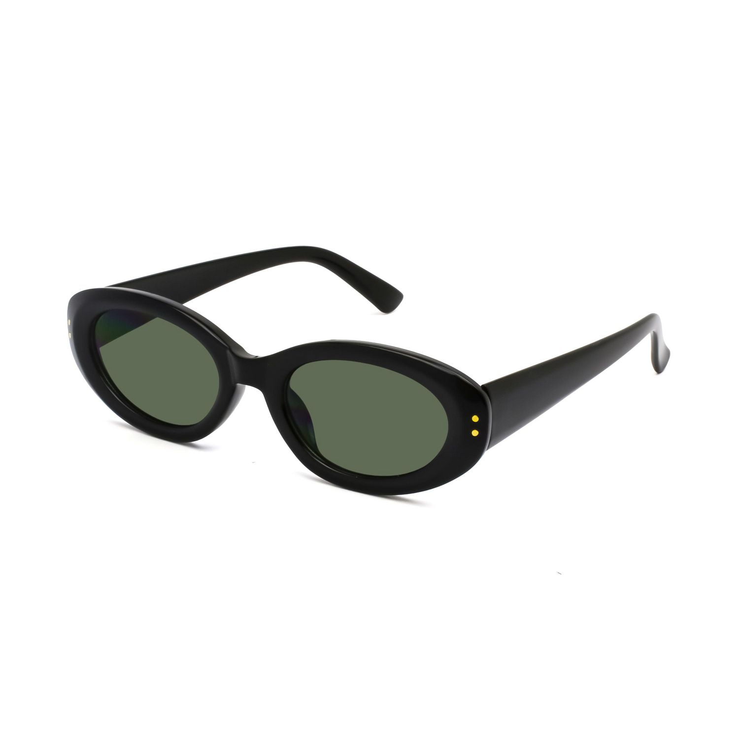 Click here for Madden Nyc Womens Black Oval Sunglasses One Size prices