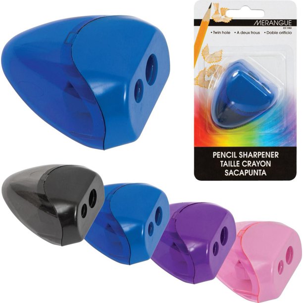 Merangue Twin-Hole Ballet Style Pencil Sharpener, 6 Pack - Walmart.ca