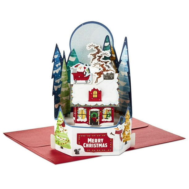 Hallmark Paper Wonder Pop Up Christmas Card (Santa's Delivery) - Walmart.ca