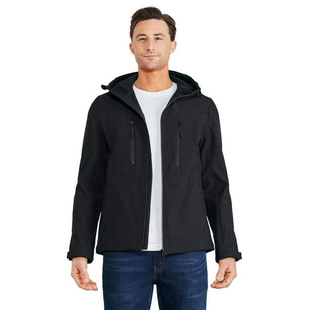 George Men's Hooded Softshell Jacket - Walmart.ca