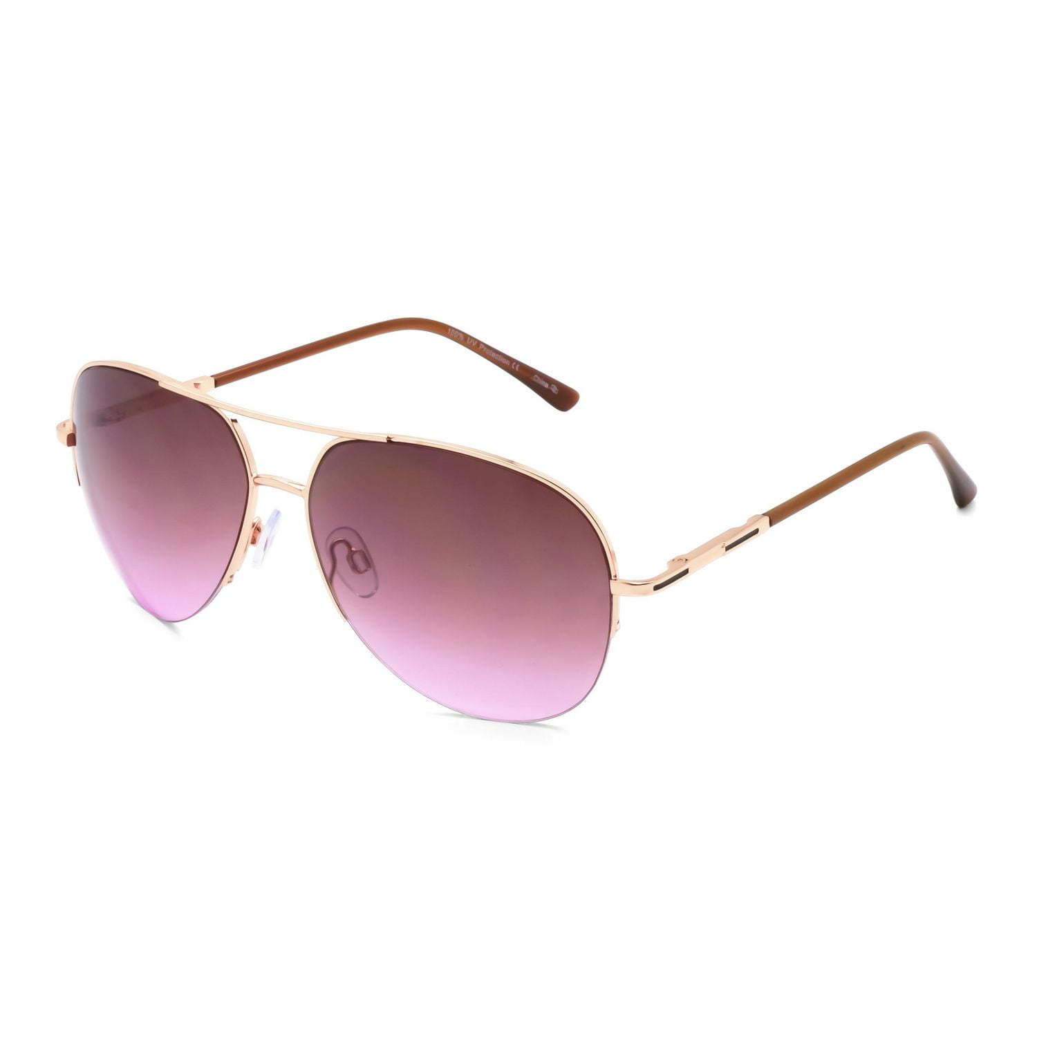 Click here for Tropiccal Womens Brown Aviator Sunglasses One Size prices