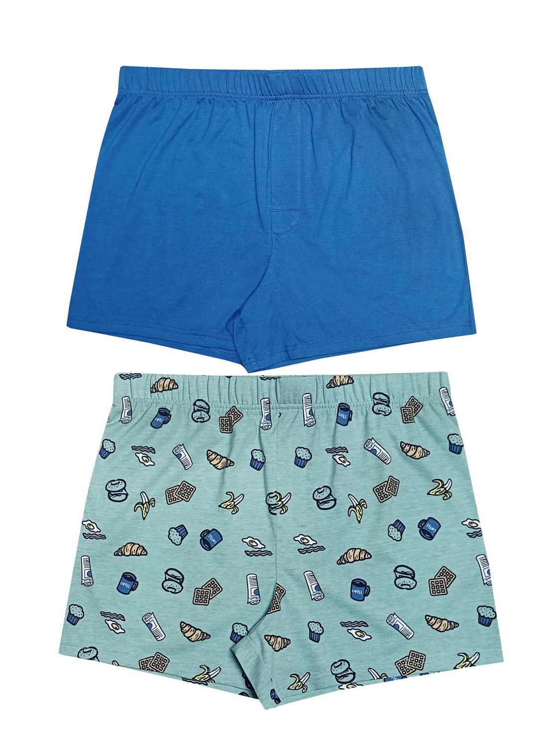 Click here for Fox & Badger Knit Sleep 2 Pack Short - Adults - Me... prices