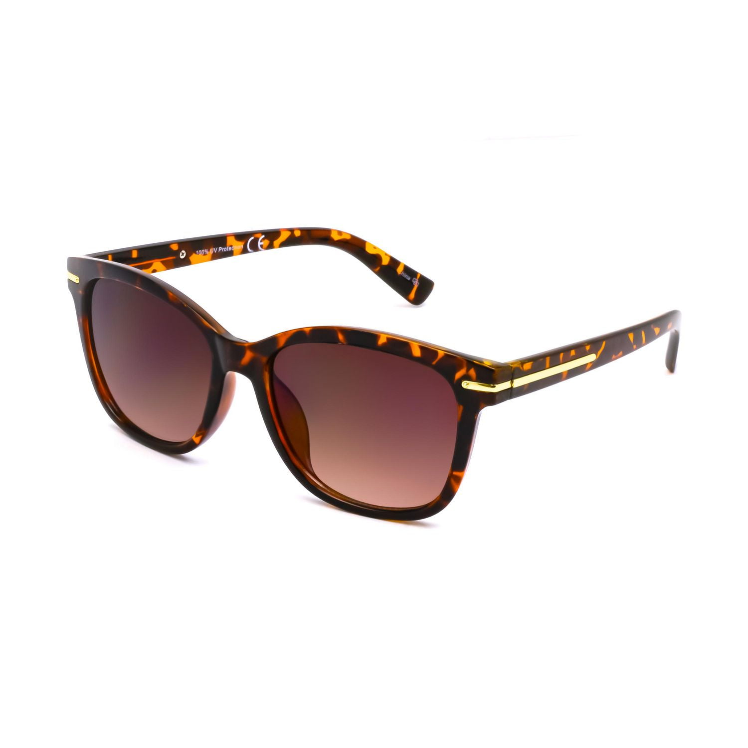 Click here for Time And Tru Time & Tru Womens Tort Square Sunglas... prices
