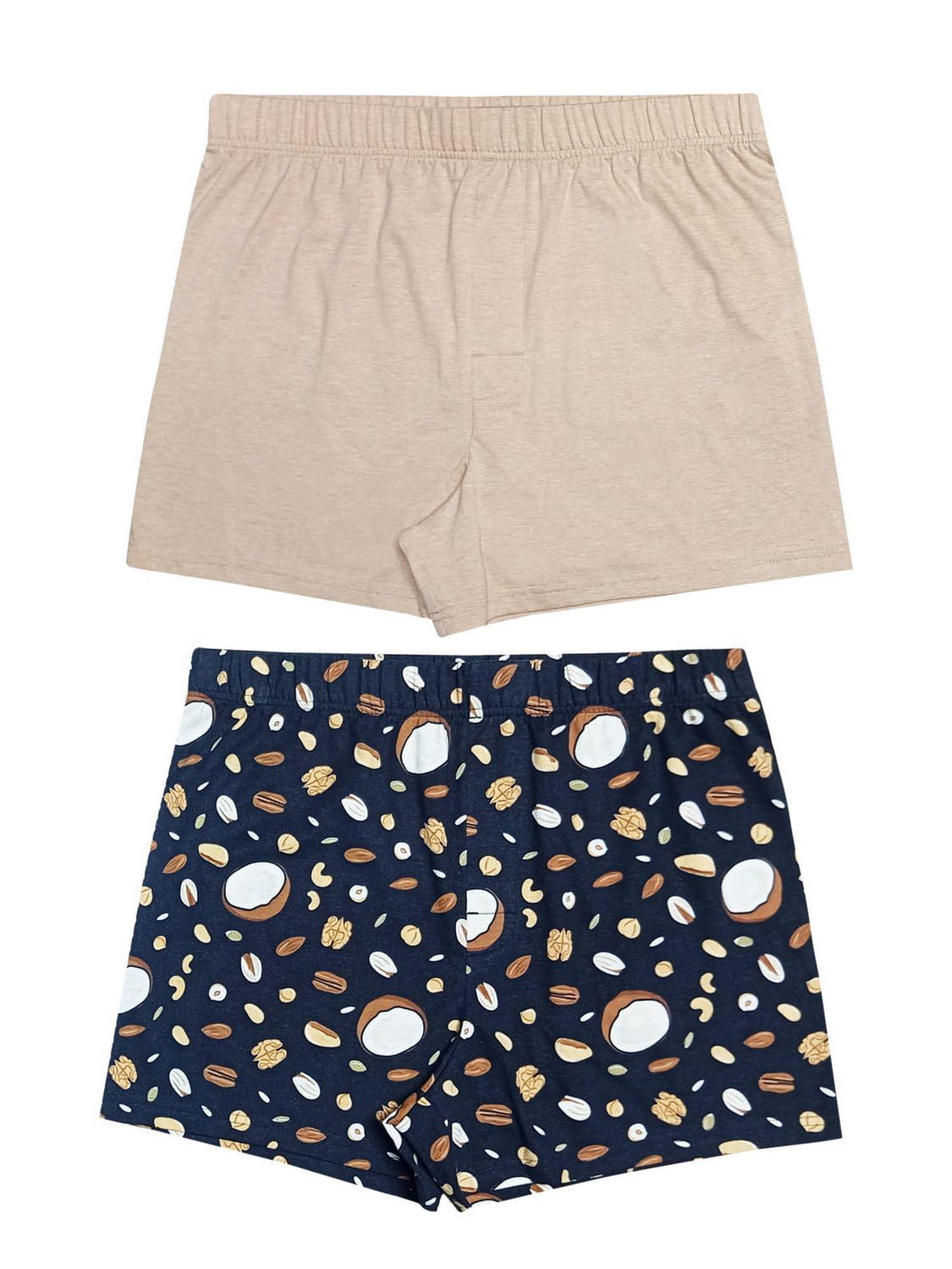 Click here for Fox & Badger Knit Sleep 2 Pack Short - Adults - Me... prices