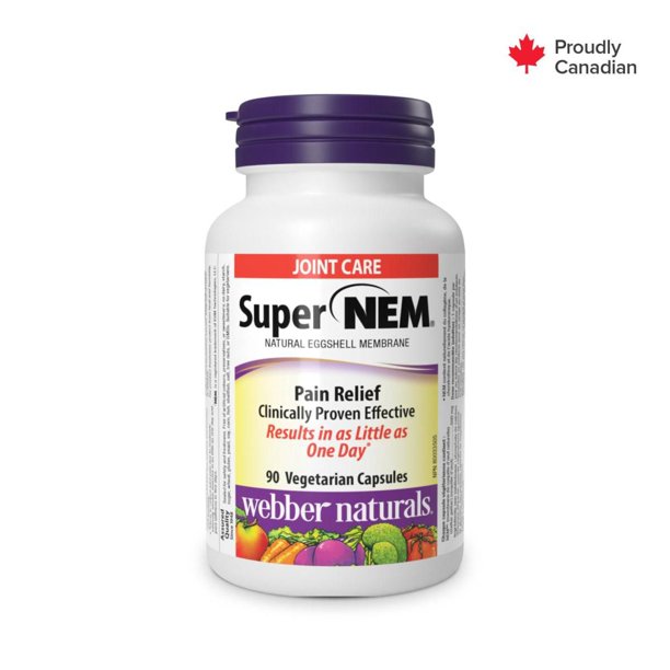 Webber Naturals® NEM 500 mg Natural Eggshell Membrn, 90 VEGETARIAN ...