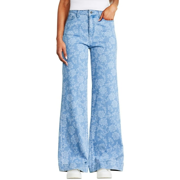 George Women's Wide Leg Jean, Sizes 2-18 - Walmart.ca