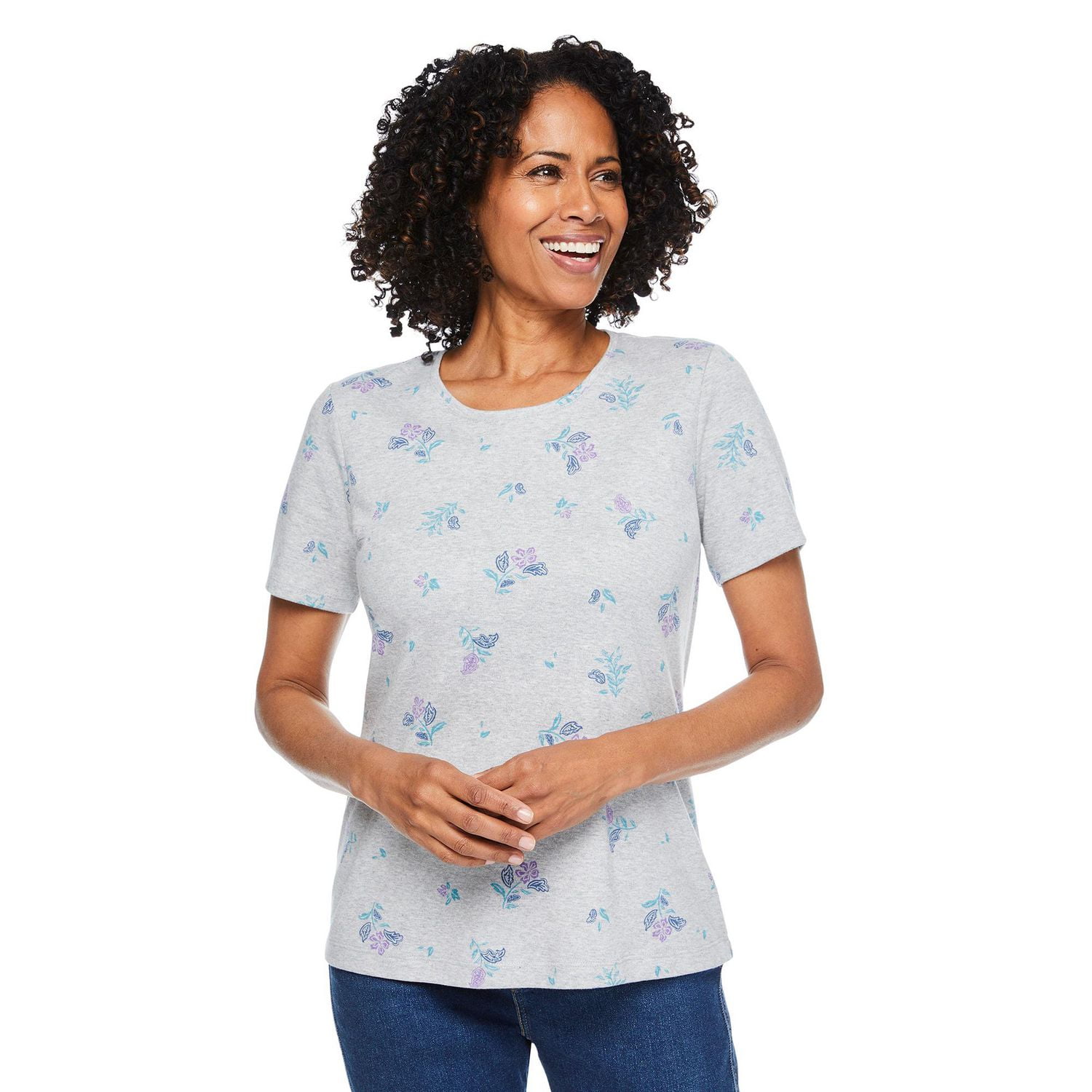Iyla Women's Interlock Top, Sizes S-XXL - Walmart.ca
