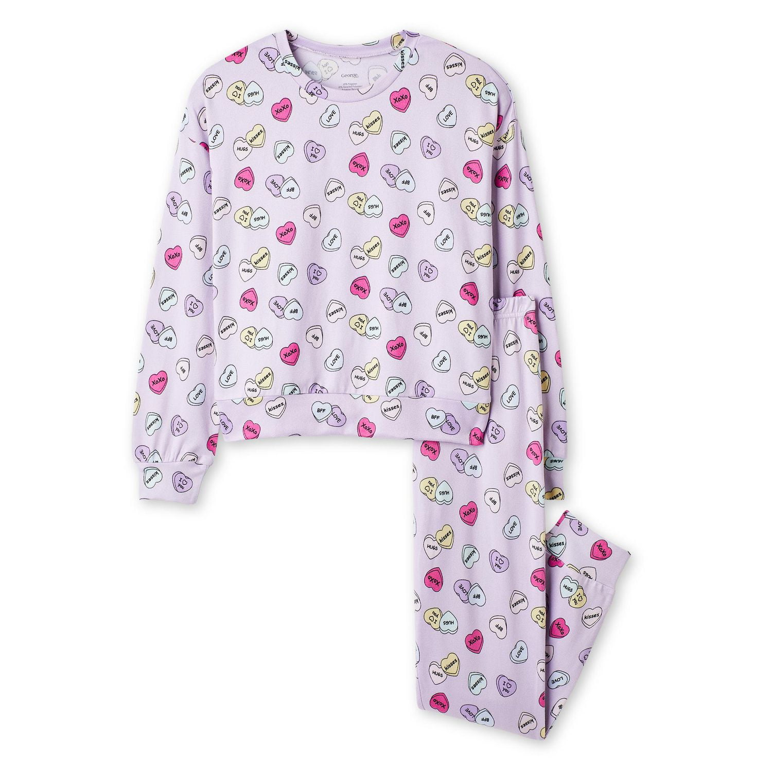 Click here for George Girls Two Piece Pajama Set L prices