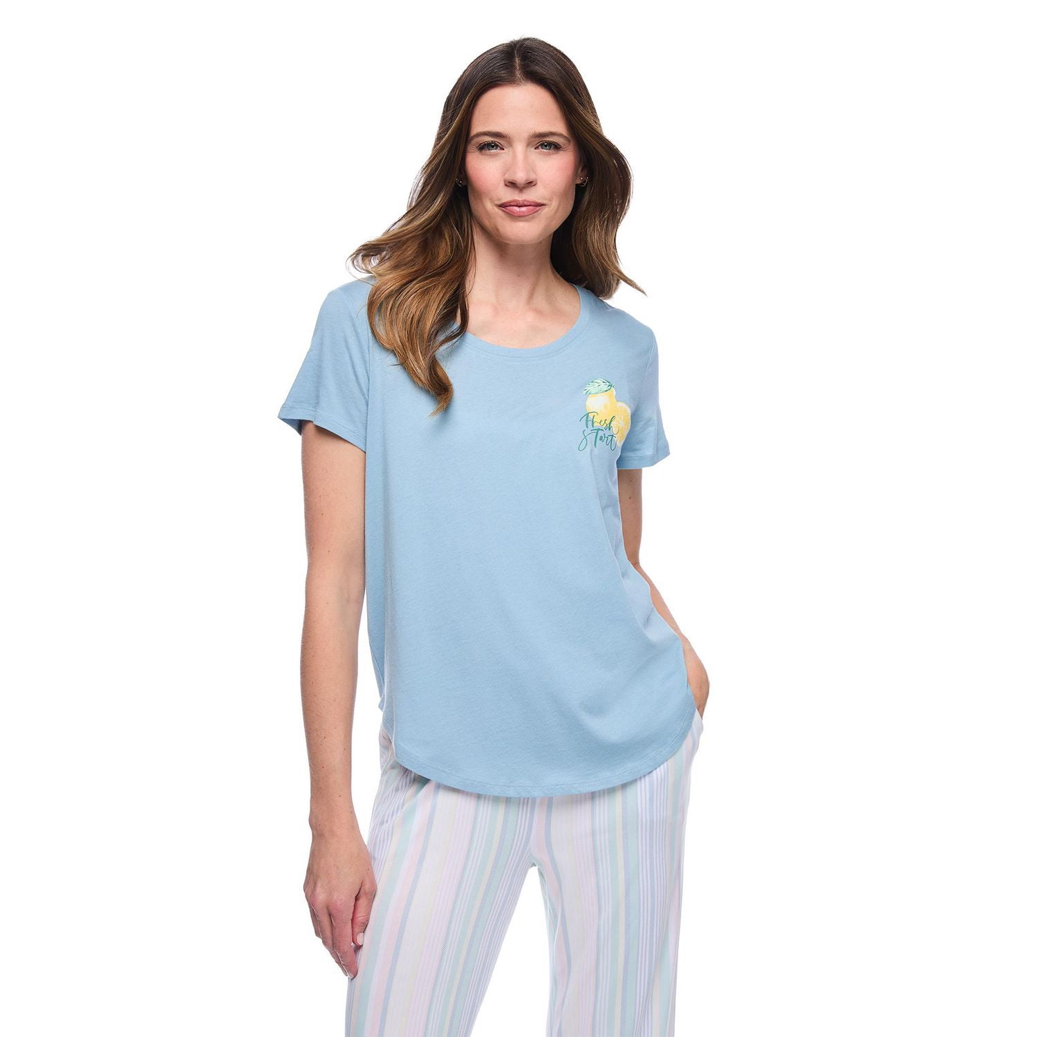 Click here for George Womens Scoop-Neck Sleep T-Shirt Xxl prices