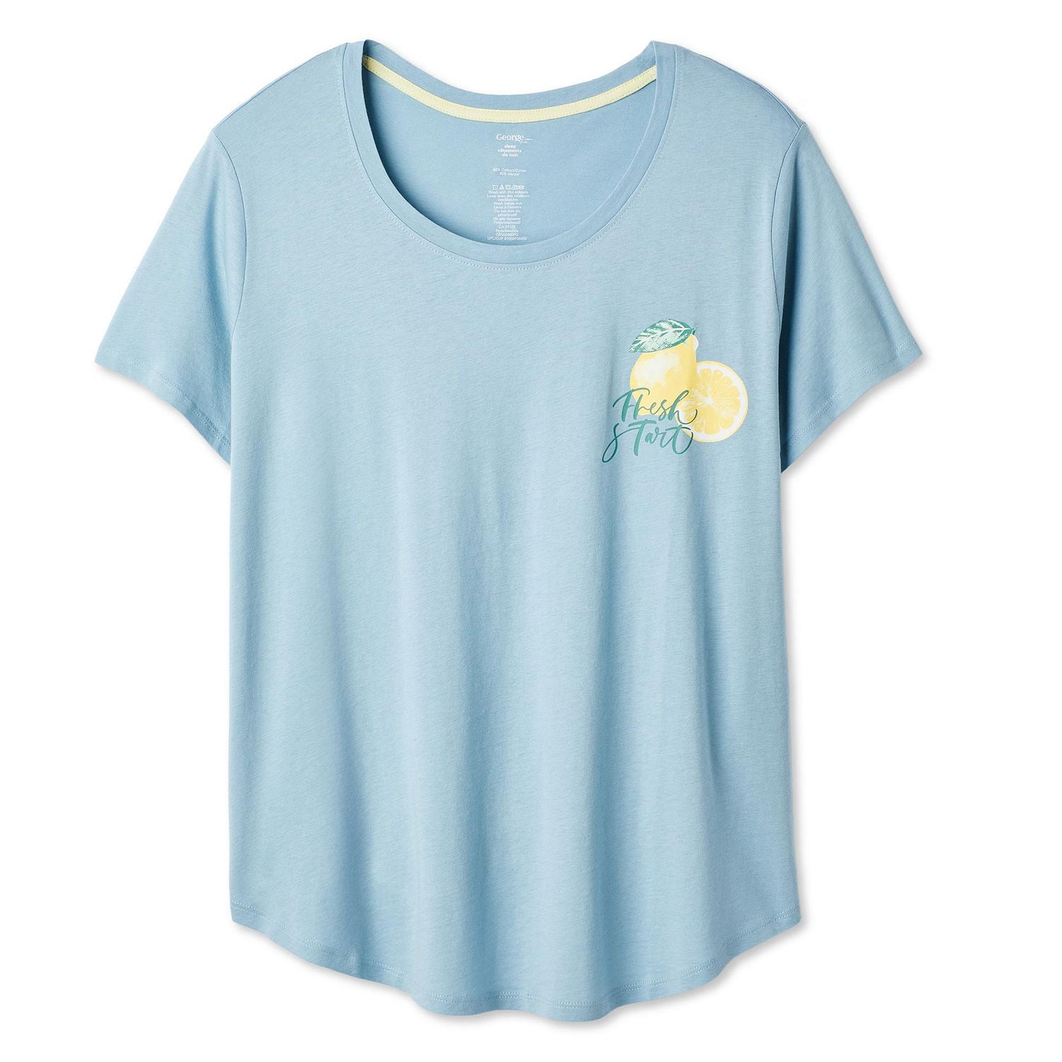 Click here for George Womens Plus Scoop-Neck Sleep T-Shirt 2x prices