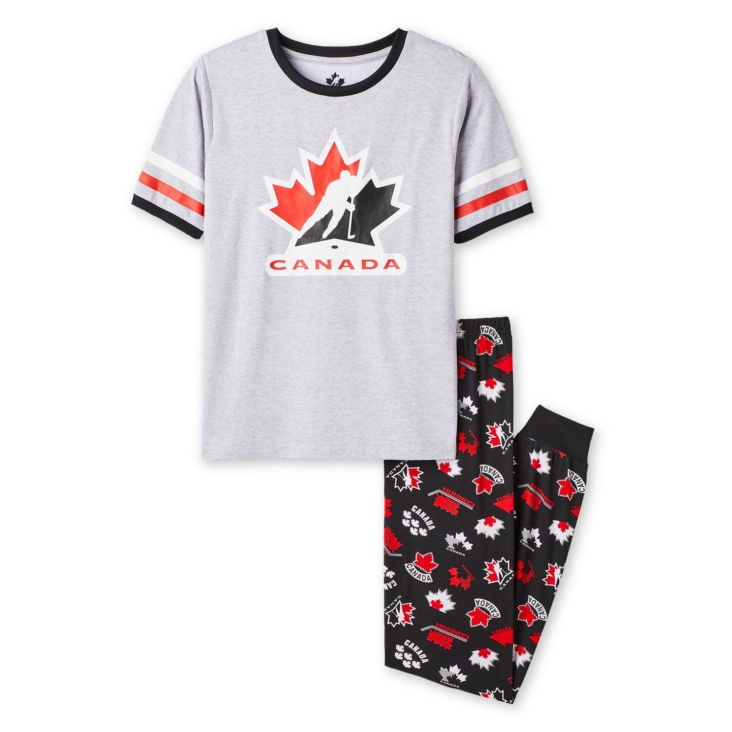Click here for Hockey Canada Boys Two Piece Pajama Set S prices