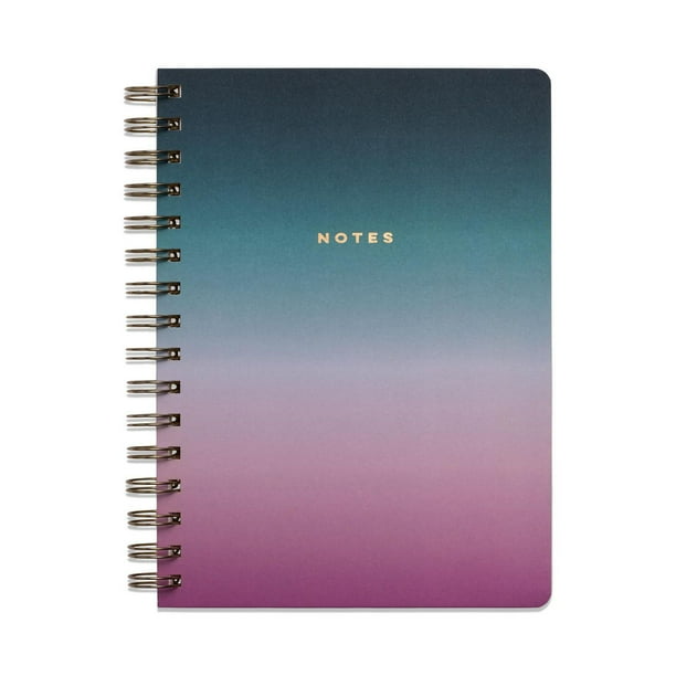 Think Ink Twin Wire Soft Flexible Journal Ombre, 6in x 8.25, 160 pages ...