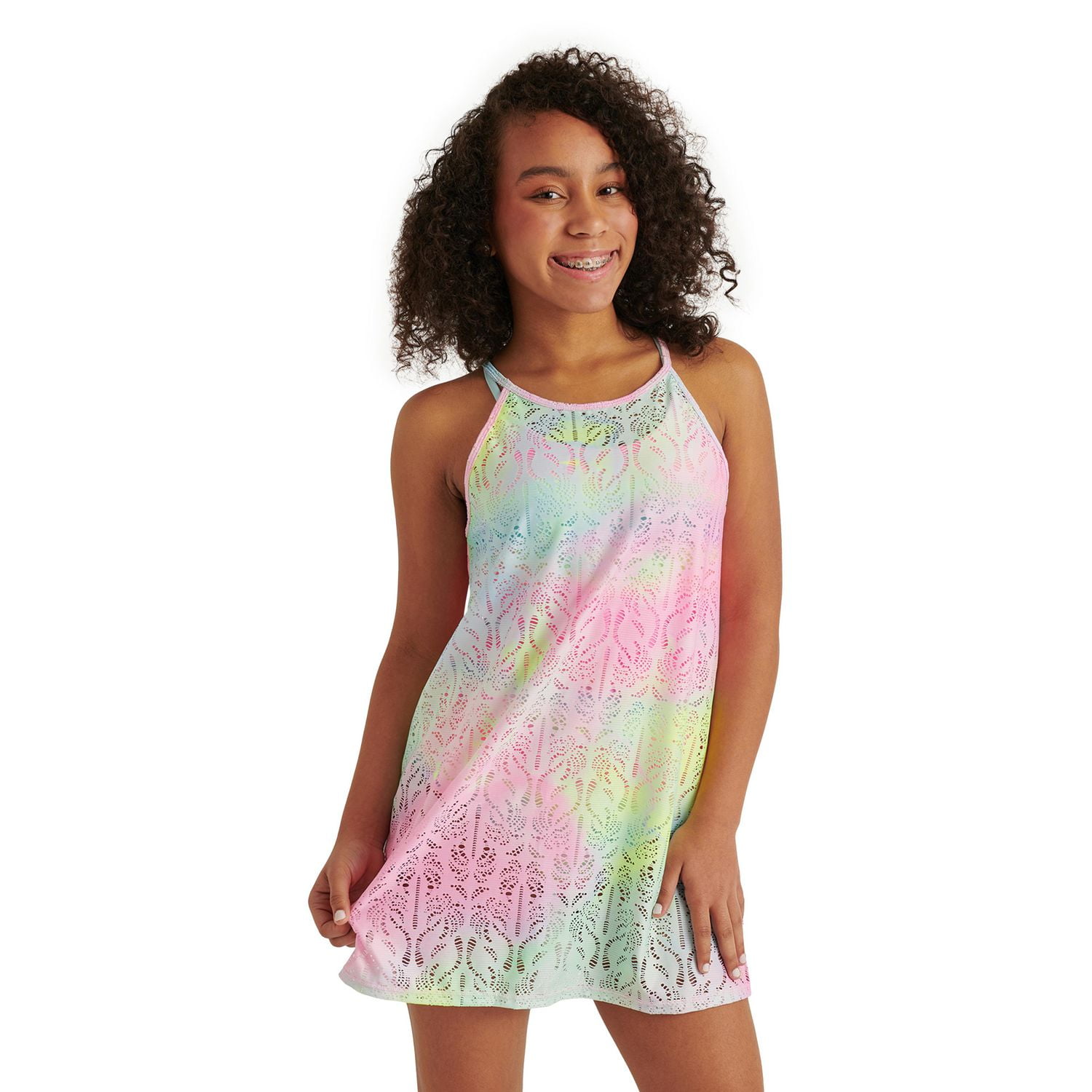 Click here for Justice Girls Crochet Lace Cover-Up L prices