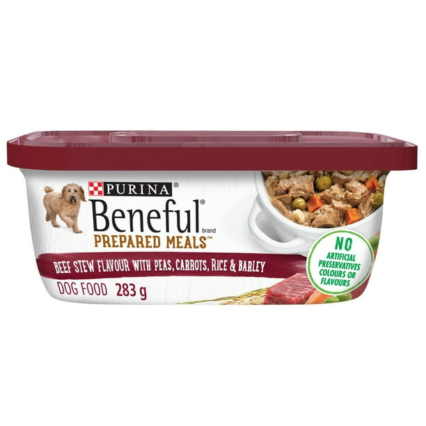 Beneful Prepared Meals Beef Stew Flavour, Wet Dog Food 283 g, 283 g ...