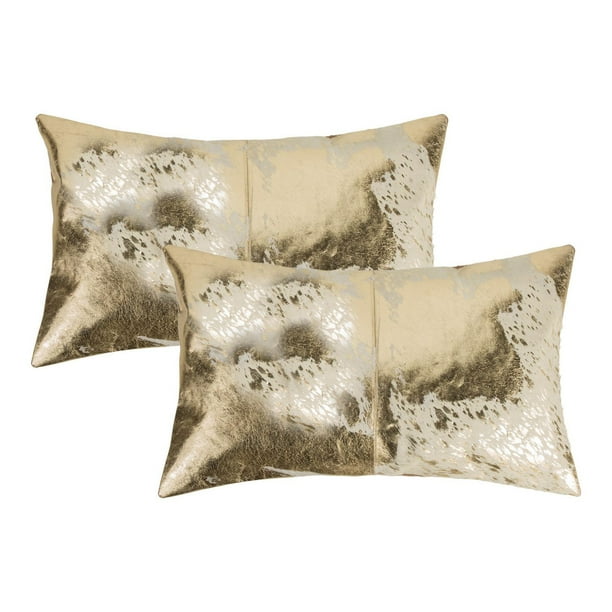TORINO SCOTLAND COWHIDE PILLOW 12"X20" 2-PACK - Walmart.ca