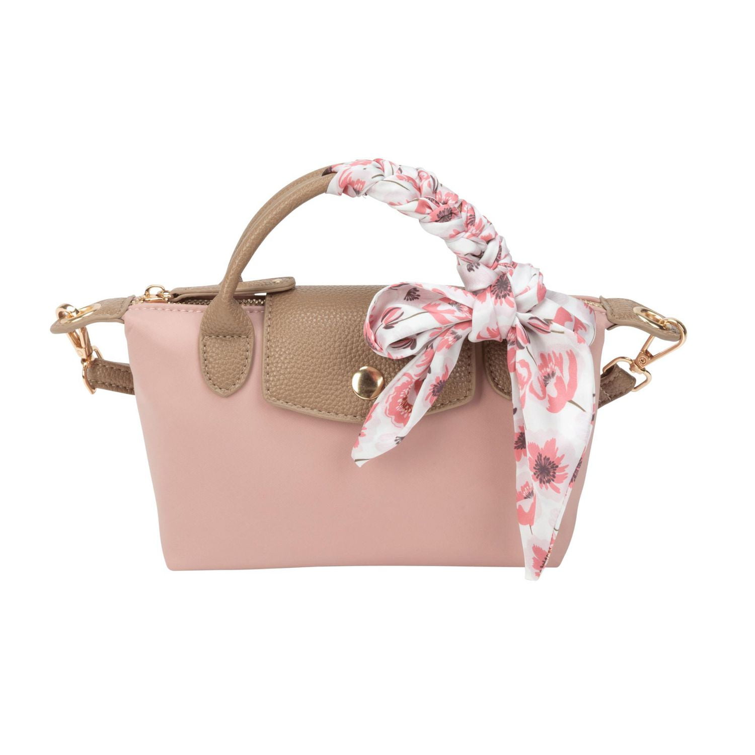 Click here for Time And Tru Time & Tru Mini Satchel Handbag  Pink... prices