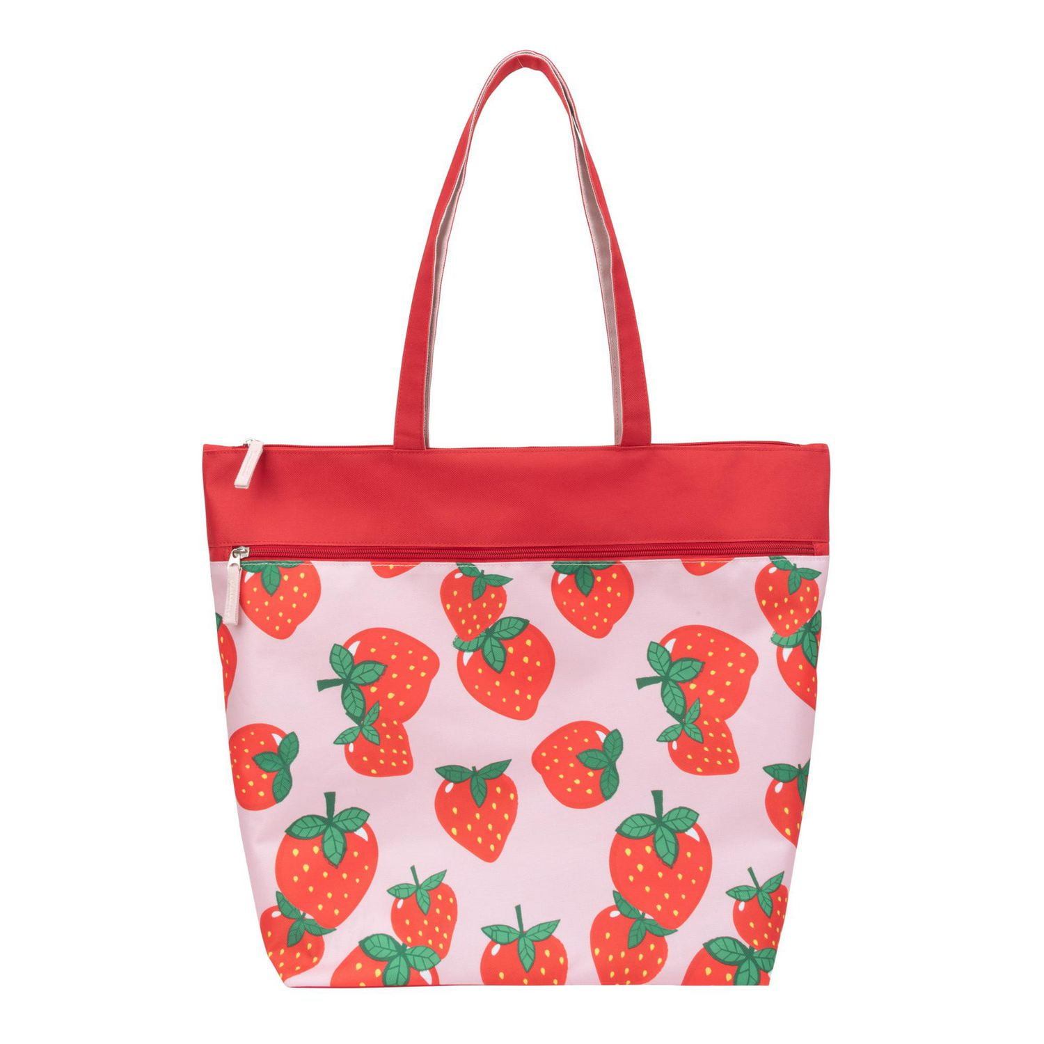 Click here for Time And Tru Time & Tru Beach Tote Bag  Strawberry... prices