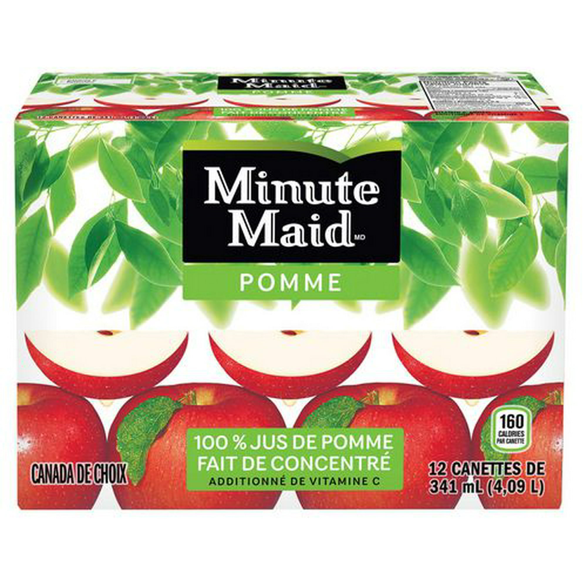 Logo Du Jus De Pomme Minute Maid Minute Maid Produits | Coca Cola CA