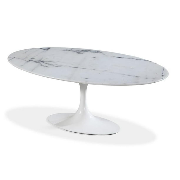 CARO OVAL MARBLE DINING TABLE 67" - Walmart.ca