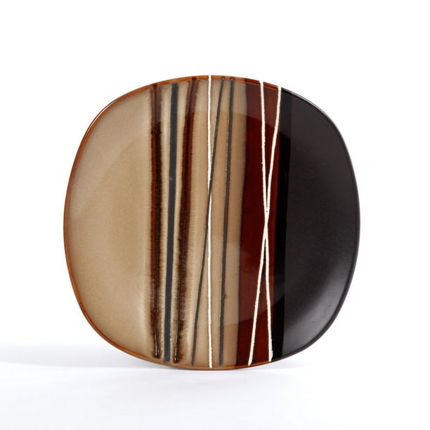 Bazaar Brown 8.5-Inch Salad Plate, Brown - Walmart.ca